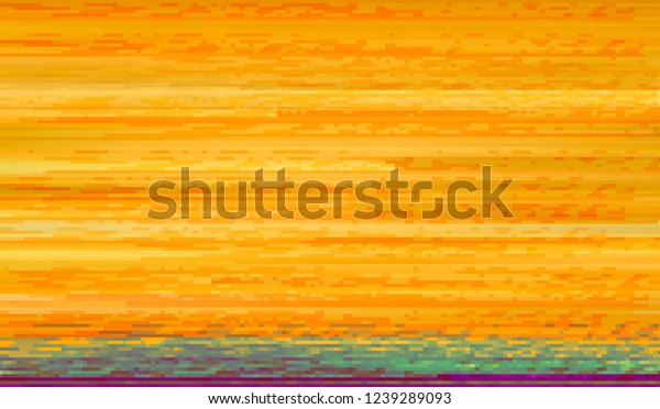 Horizontal Lines Pixels Background Abstract Corrupted Stock ...