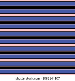 Horizontal Stripes Vector Seamless Pattern Modern Stock Vector (Royalty ...