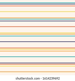 Horizontal Stripes Vector Seamless Pattern Modern Stock Vector (Royalty ...