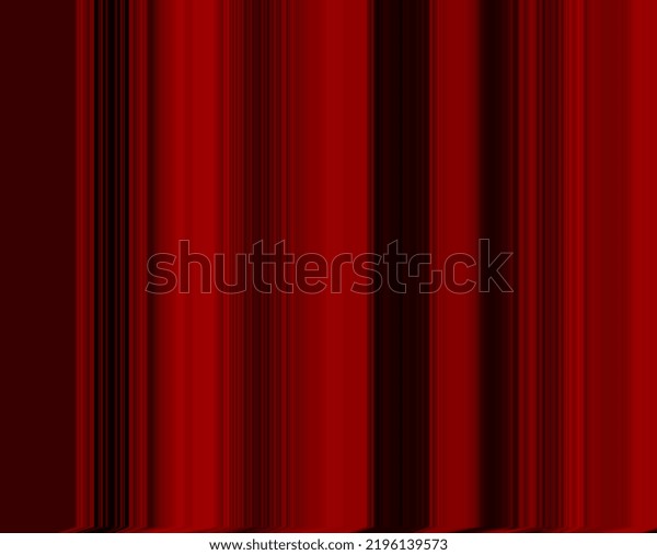 Horizontal Thin Colorful Lines Backgroundtextile Illustrationfractal ...