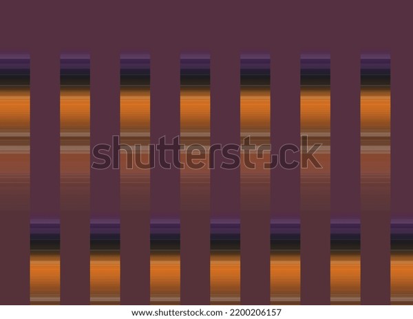 Horizontal Thin Colorful Lines Backgroundtextile Illustrationfractal ...