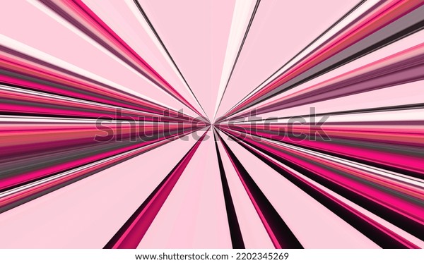 Horizontal Thin Colorful Lines Backgroundtextile Illustrationfractal ...