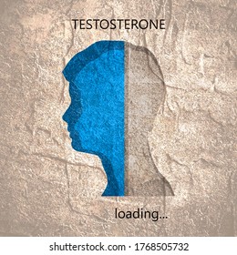 Hormone Testosterone Level Measuring Scale Health Stock Illustration ...