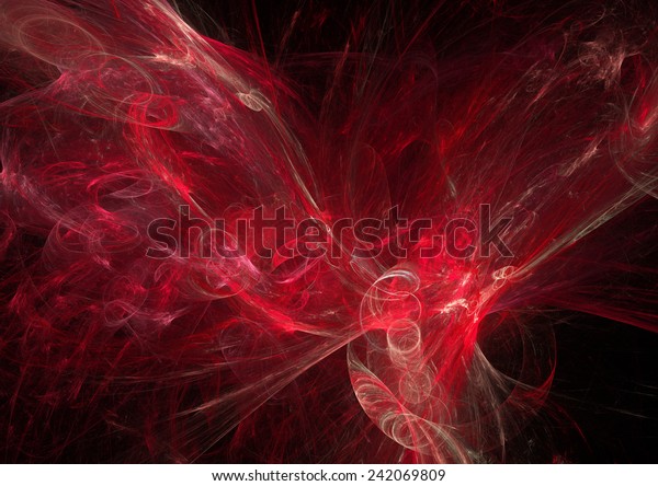 Hot Red Background Shape Abstract Phoenix Stock Illustration 242069809 ...