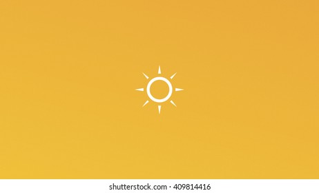 Hot Sun Stock Illustration 409814416