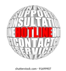 Hotline Stock Illustration 91699907 | Shutterstock