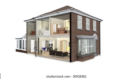 17,253 House section 3d Images, Stock Photos & Vectors | Shutterstock