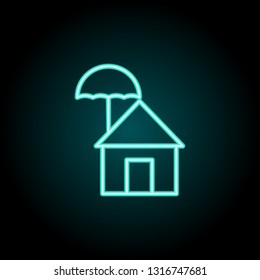 House Support Icon Elements Bulding Landmarks Stock Illustration ...