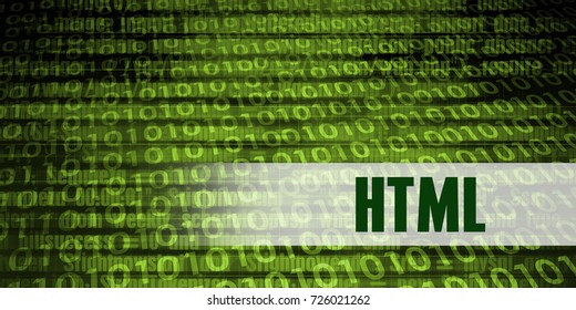 Html Coding Language Green Binary Background Stock Illustration ... Html Coding Language Green Binary Background Stock Illustration ...