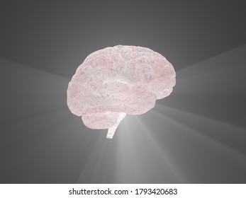 Brain Plugged Into Power Half Charging Stock Illustration 1946108614