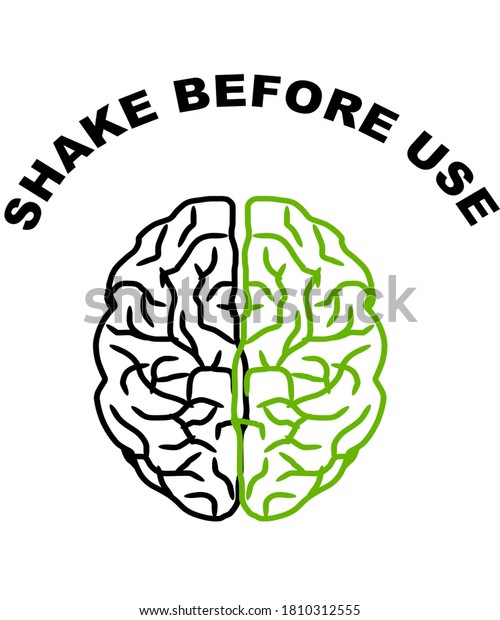 Human Brain Shake Before Use Stock Illustration 1810312555 | Shutterstock