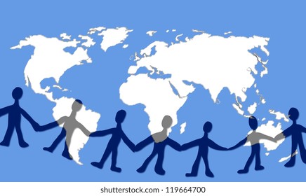 2,999 Human chain links Stock Illustrations, Images & Vectors ...