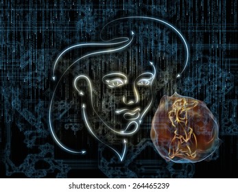 Human Geometry Series Backdrop Lines Human Stock Illustration 264465239 ...