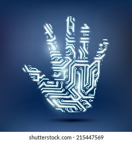 211,012 Digital Hand Print Images, Stock Photos & Vectors | Shutterstock