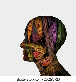 Human Head Texture White Background Stock Illustration 200295920 ...