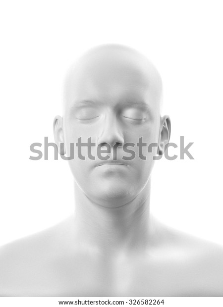 Human Head White Stock Illustration 326582264 | Shutterstock