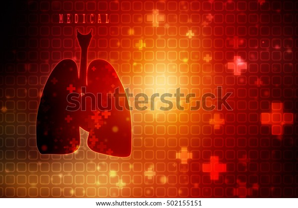 Human Lungs Trachea 2d Render Stock Illustration 502155151 | Shutterstock
