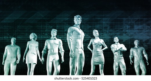 Human Resources Management Manpower Workforce Concept Stock ...
