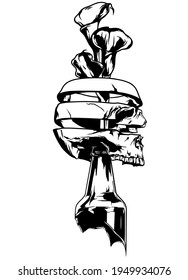 67 Sword through skull Images, Stock Photos & Vectors | Shutterstock