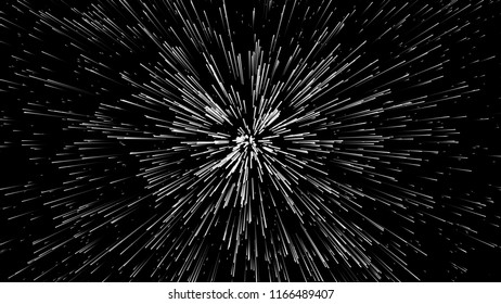 Hyper Jump Abstract Geometric Background Circular: ilustrações stock ...
