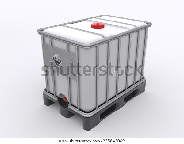Ibc Container Stock Illustration 235843069 | Shutterstock