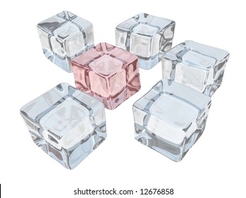 Ice Cubes Stock Illustration 12676858 | Shutterstock