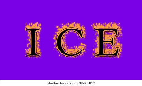 884 Fire and ice letters Images, Stock Photos & Vectors | Shutterstock
