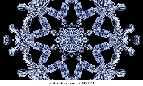 Ice Snowflake Background Stock Illustration 502453261 | Shutterstock
