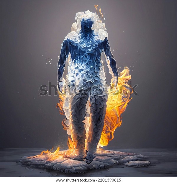 Iceman Cartoon Image Fire Stock Illustration 2201390815 | Shutterstock