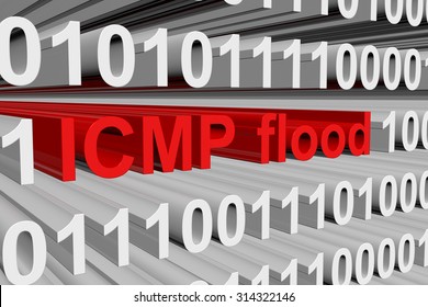 Icmp Flood Presented Form Binary Code 스톡 일러스트 314322146 | Shutterstock