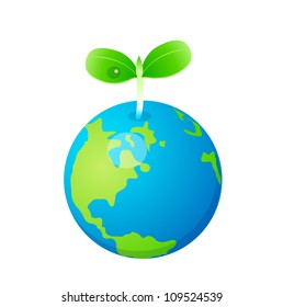 Set Earth Nature Icons Stock Vector (Royalty Free) 1159696774 ...