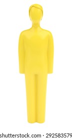 Icon Man Yellow Render Model Stock Illustration 292583579 | Shutterstock