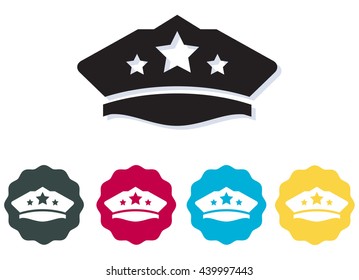 Icon Security Guard Cap Stock Illustration 439997443 | Shutterstock