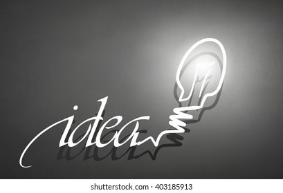 Idea Background Image Stock Illustration 403185913 | Shutterstock