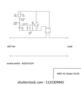 Igbt Ac Switch Stock Illustration 1125309845 | Shutterstock