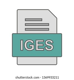 115 Iges file format icon Images, Stock Photos & Vectors | Shutterstock