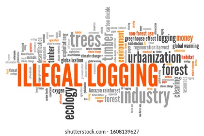 561 Illegal logging forests Stock Illustrations, Images & Vectors ...