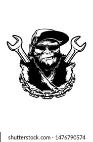 3,289 Monkey mechanic Images, Stock Photos & Vectors | Shutterstock