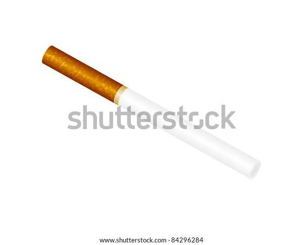 Illustrated Cigarette High Resolution Jpeg Version Stock Illustration ...