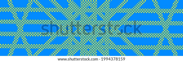 Illustrated Seemless Blue Border Design Stock Illustration 1994378159 ...