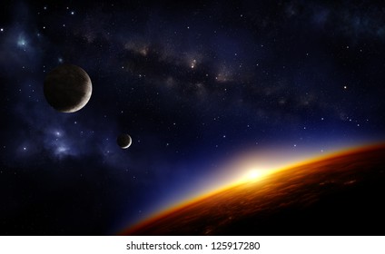 26,456 2 moons Images, Stock Photos & Vectors | Shutterstock