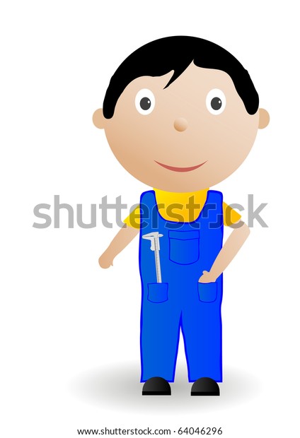 Illustration Boy Tool Stock Illustration 64046296 | Shutterstock