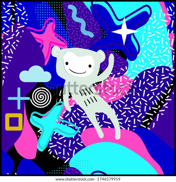 Illustration Creative Animation Design Stock Illustration 1746579959 ...