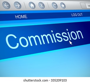 Illustration Depicting Computer Screen Capture Commission Stock ...