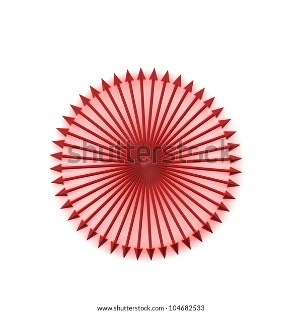Illustration Dimension Arrows All Angles See Stock Illustration ...
