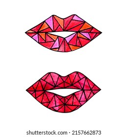 3,020 Triangle lips Images, Stock Photos & Vectors | Shutterstock