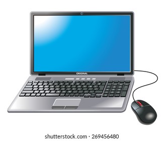 89 Asian open laptop front view Images, Stock Photos & Vectors ...
