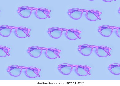Illustration Repeating Glasses Pattern Visual Concept Stock ...