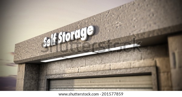 Illustration Self Storage Unit Stock Illustration 201577859 | Shutterstock