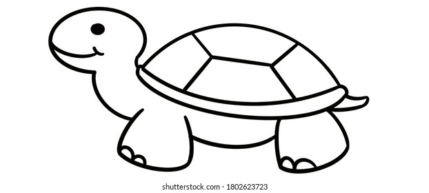 Illustration Turtlebasic Draw Turtle Draw Basic Stock Illustration ...